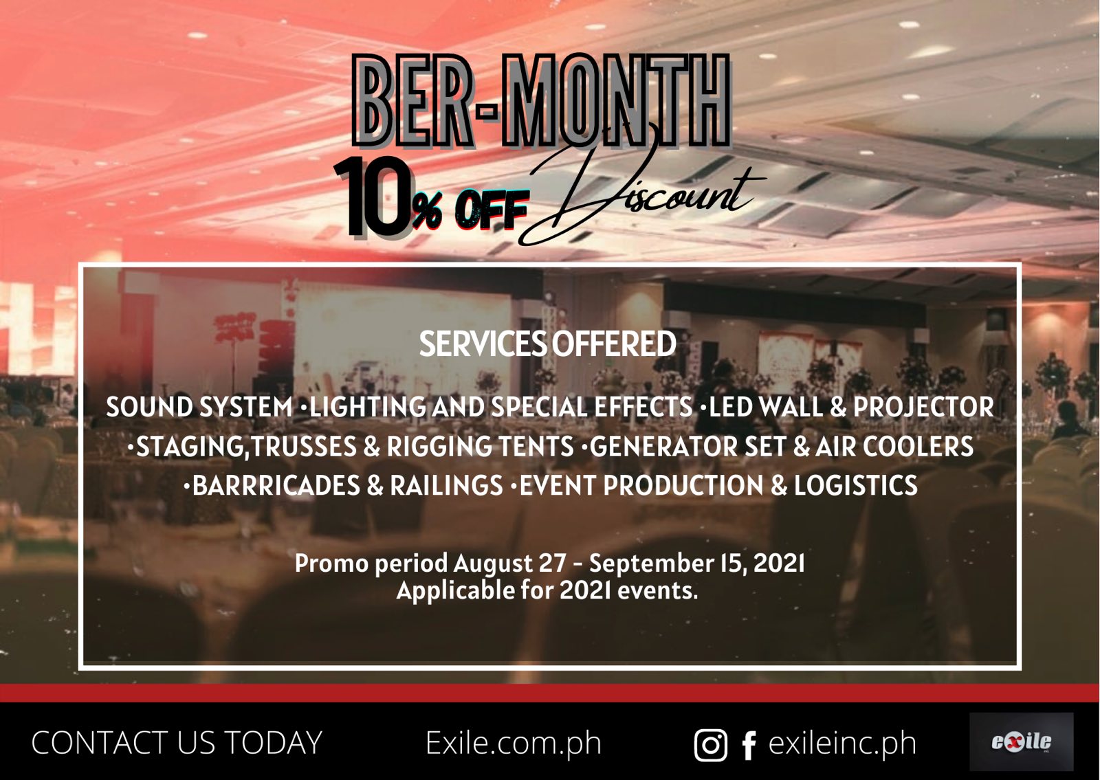 Lights And Sounds: Manila Philippines - Exile Inc.